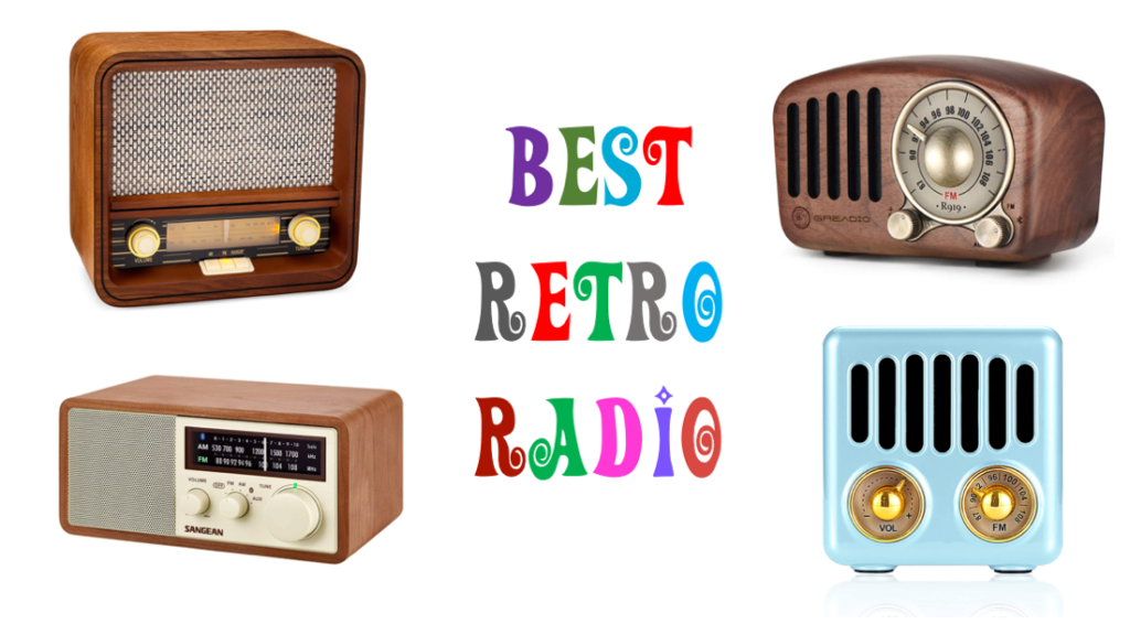Best Retro Vintage Bluetooth Radio for 2023 - Listen to New Sounds in ...