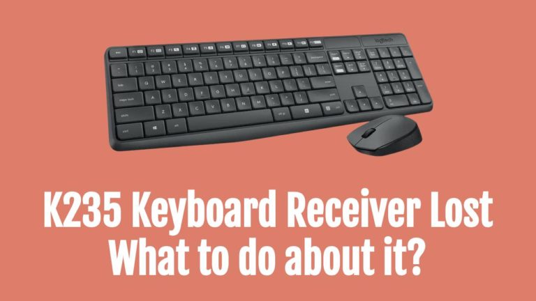 Logitech K235 Receiver Lost - What to do about it? - OneSDR - A ...