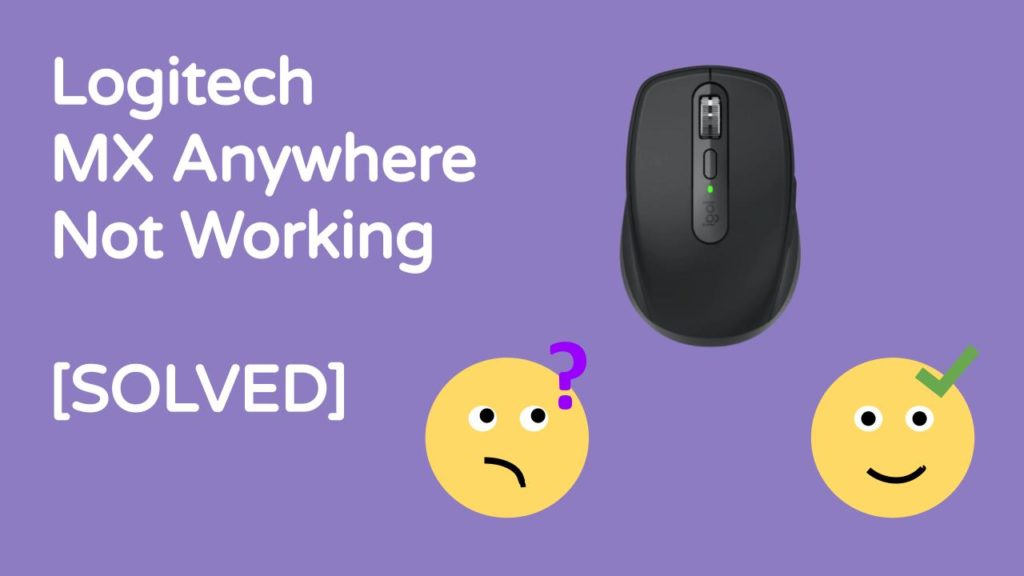 [SOLVED] Logitech MX Anywhere 3 Not Working - OneSDR - A Wireless ...