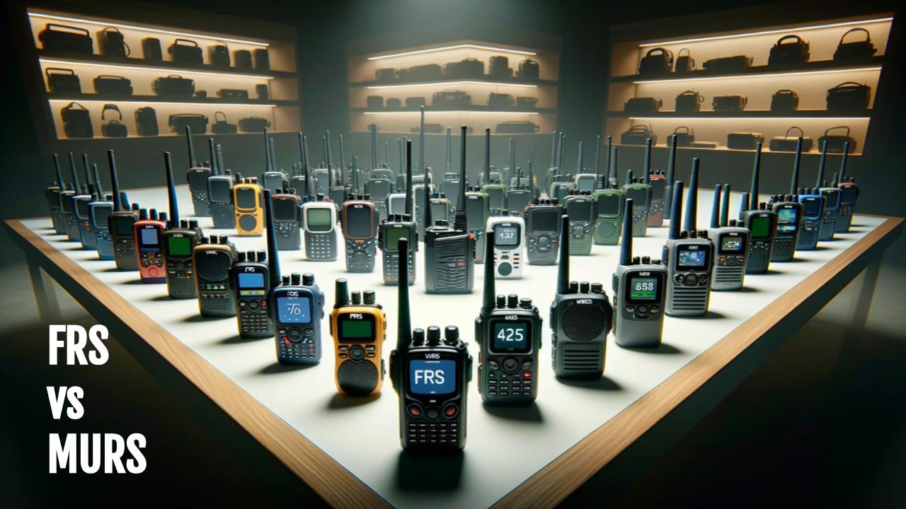 FRS vs MURS Radios - Which Is Right for You? - OneSDR - 🛜 Technology