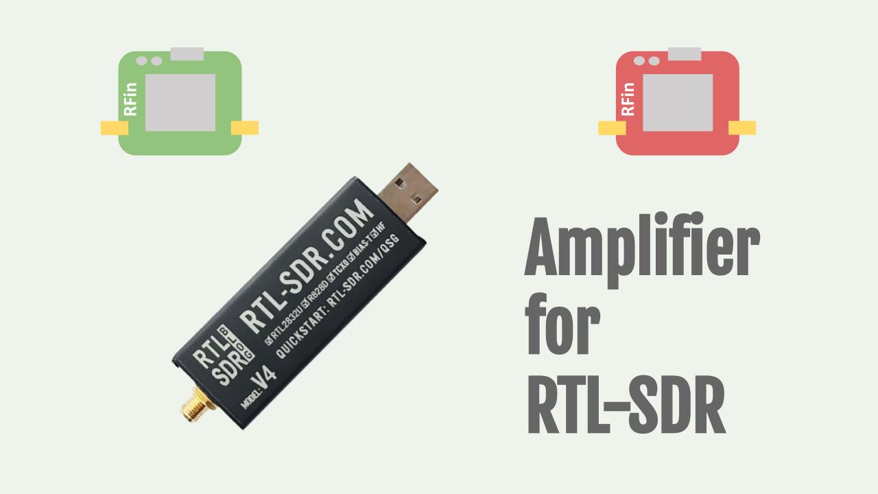 Amplifier for RTL-SDR - OneSDR - 🛜 Technology