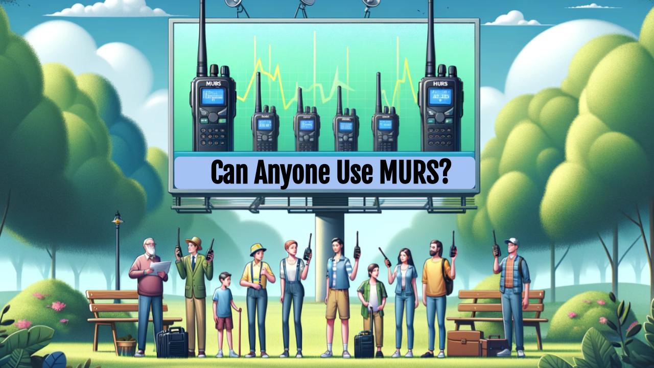 Can anyone use MURS Frequencies? - OneSDR - 🛜 Technology 💵 Finance
