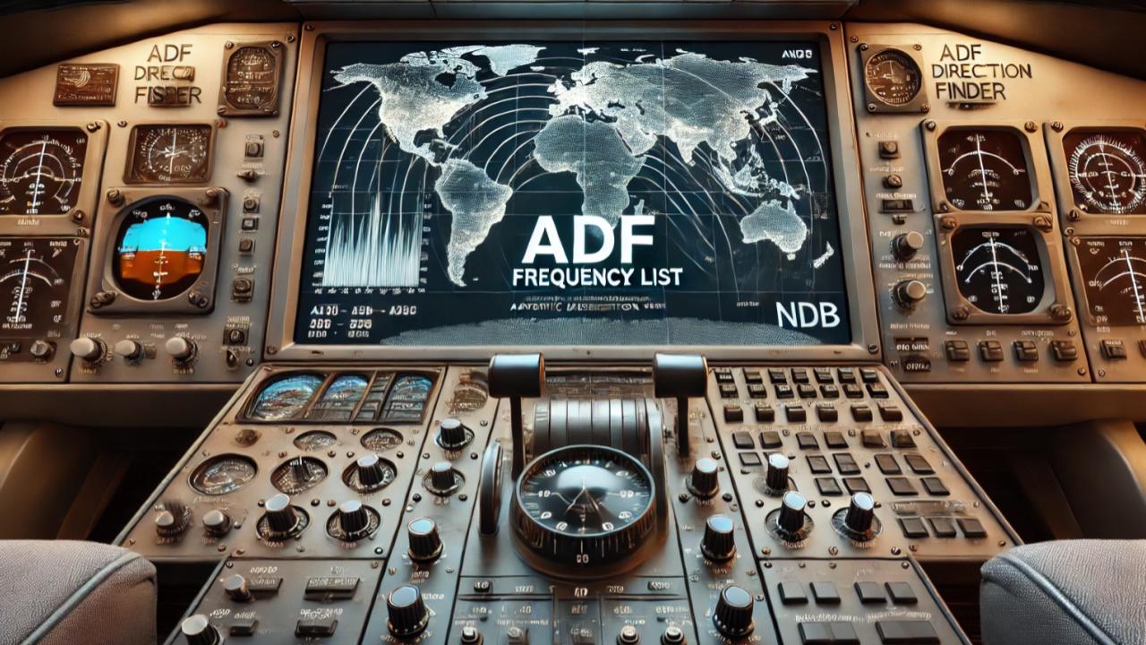 Automatic Direction Finder ADF Frequencies List - OneSDR - 🛜 Technology