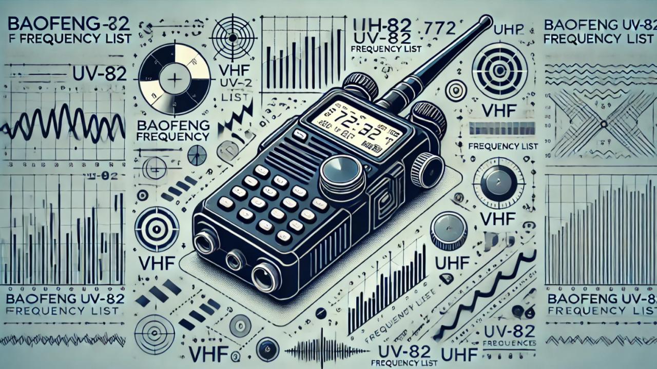 Baofeng UV-82 Frequency List: Top Channels for Ham Radio, Public Safety ...