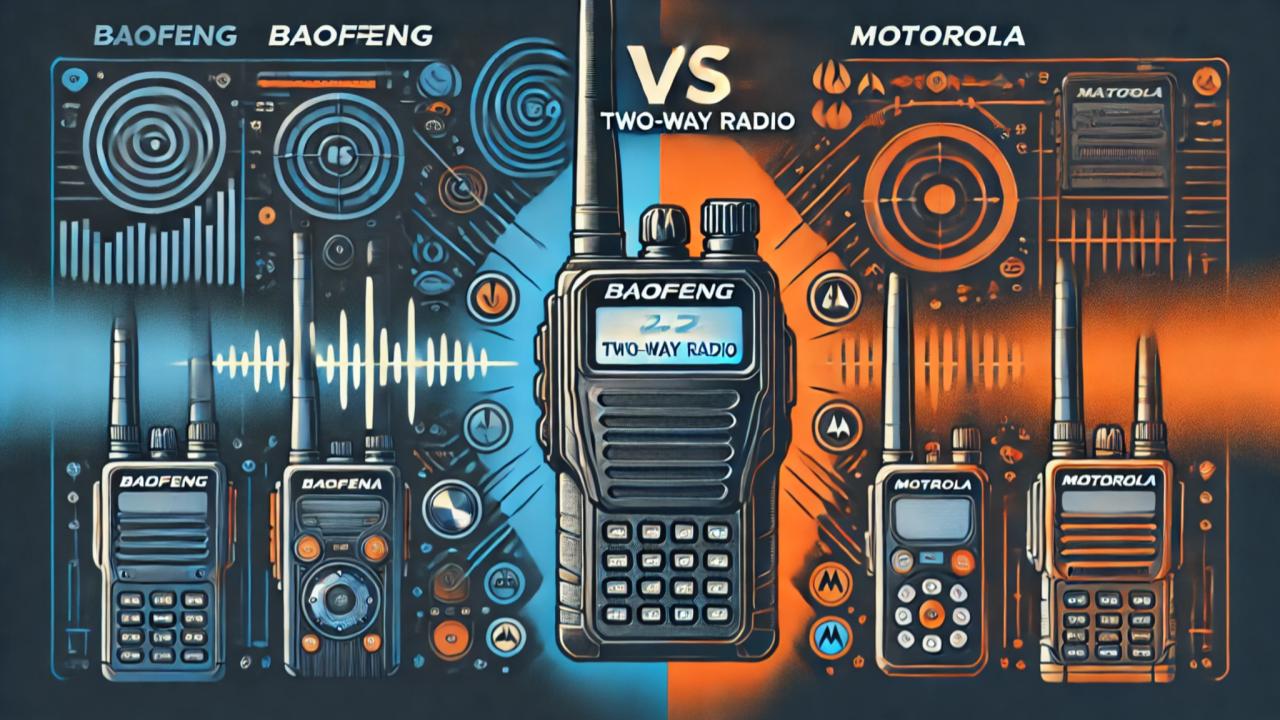 Baofeng Vs Motorola Radios Unpacking The Differences And Finding The