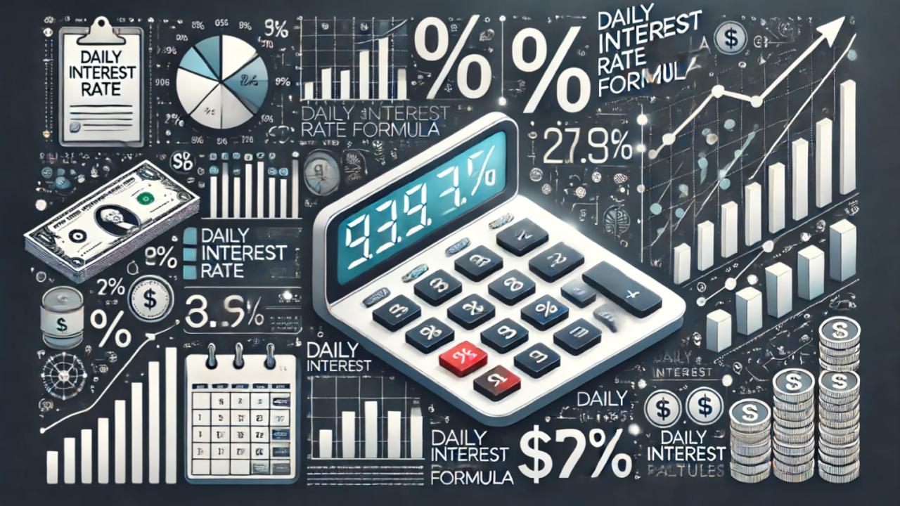 Daily Interest Formula - OneSDR - 🛜 Technology