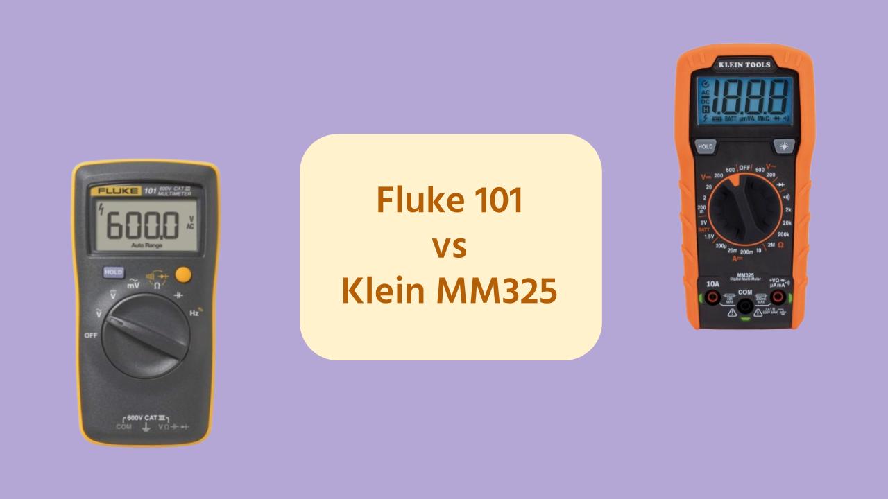 Fluke 101 vs Klein MM325 Multimeters - Which one is better? - OneSDR ...