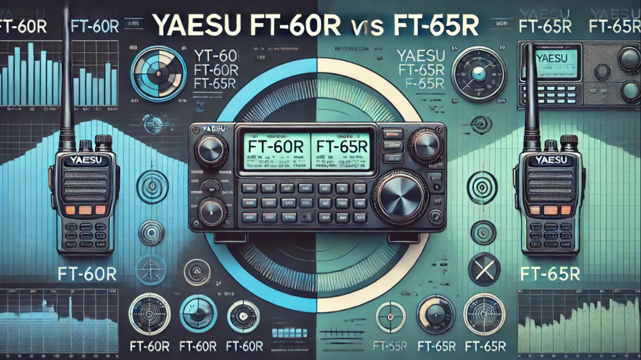 Yaesu FT-60R vs. FT-65R: A Comprehensive Comparison - OneSDR - 🛜 Technology