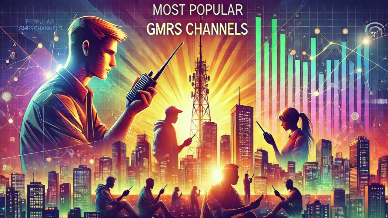 Most Popular GMRS Channels or Frequencies - OneSDR - 🛜 Technology