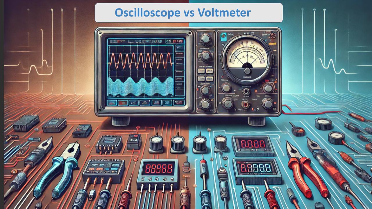 Oscilloscope vs Voltmeter - Understanding the Differences and Applications - OneSDR - 🛜 Technology