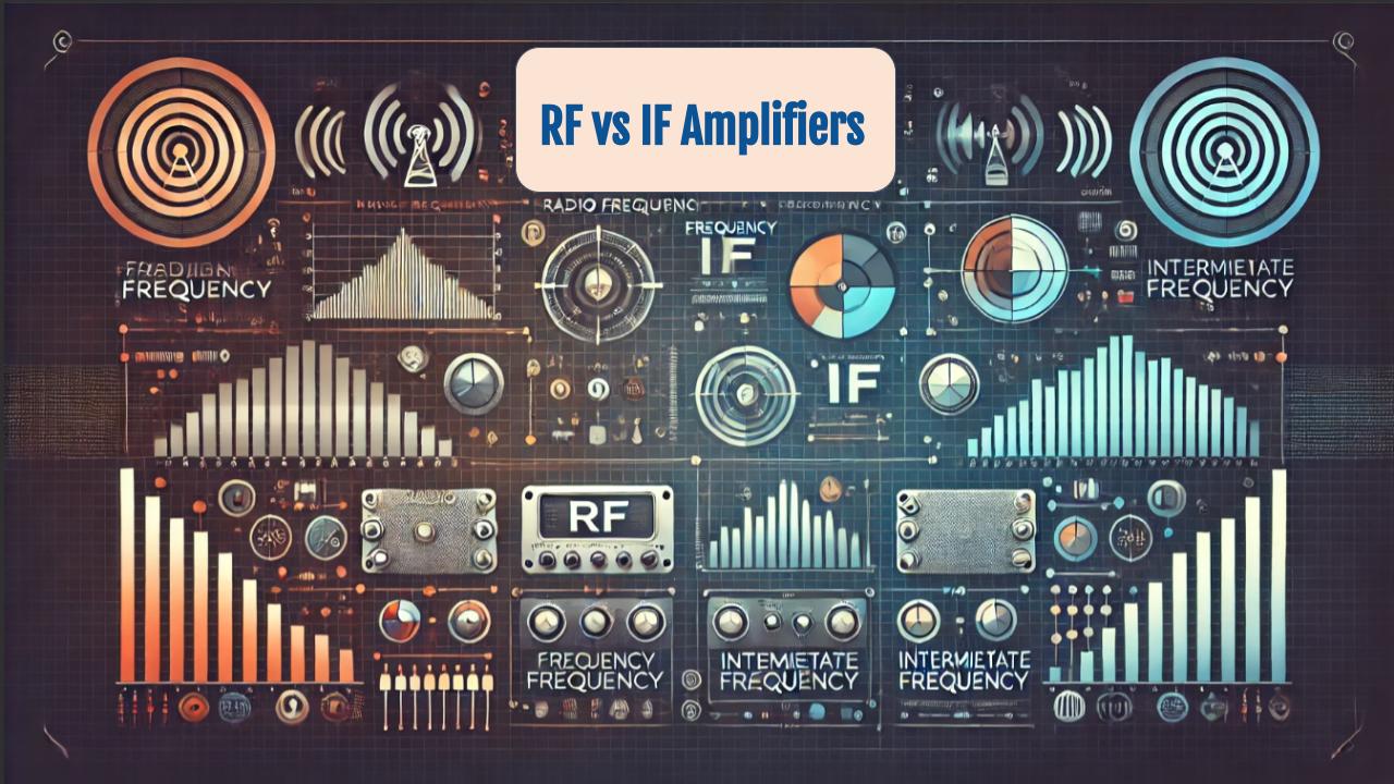 RF vs IF Amplifier - What's the difference? - OneSDR - 🛜 Technology