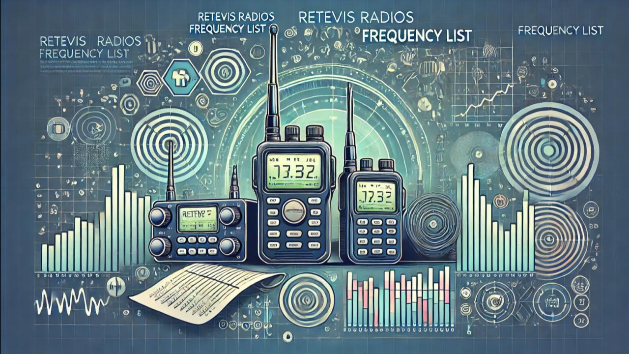 Retevis Radios Frequency List - OneSDR - 🛜 Technology