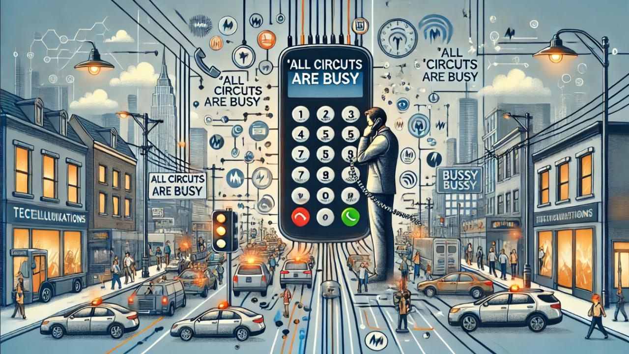 All Circuits Are Busy - What does it mean and Easy Solutions - OneSDR ...