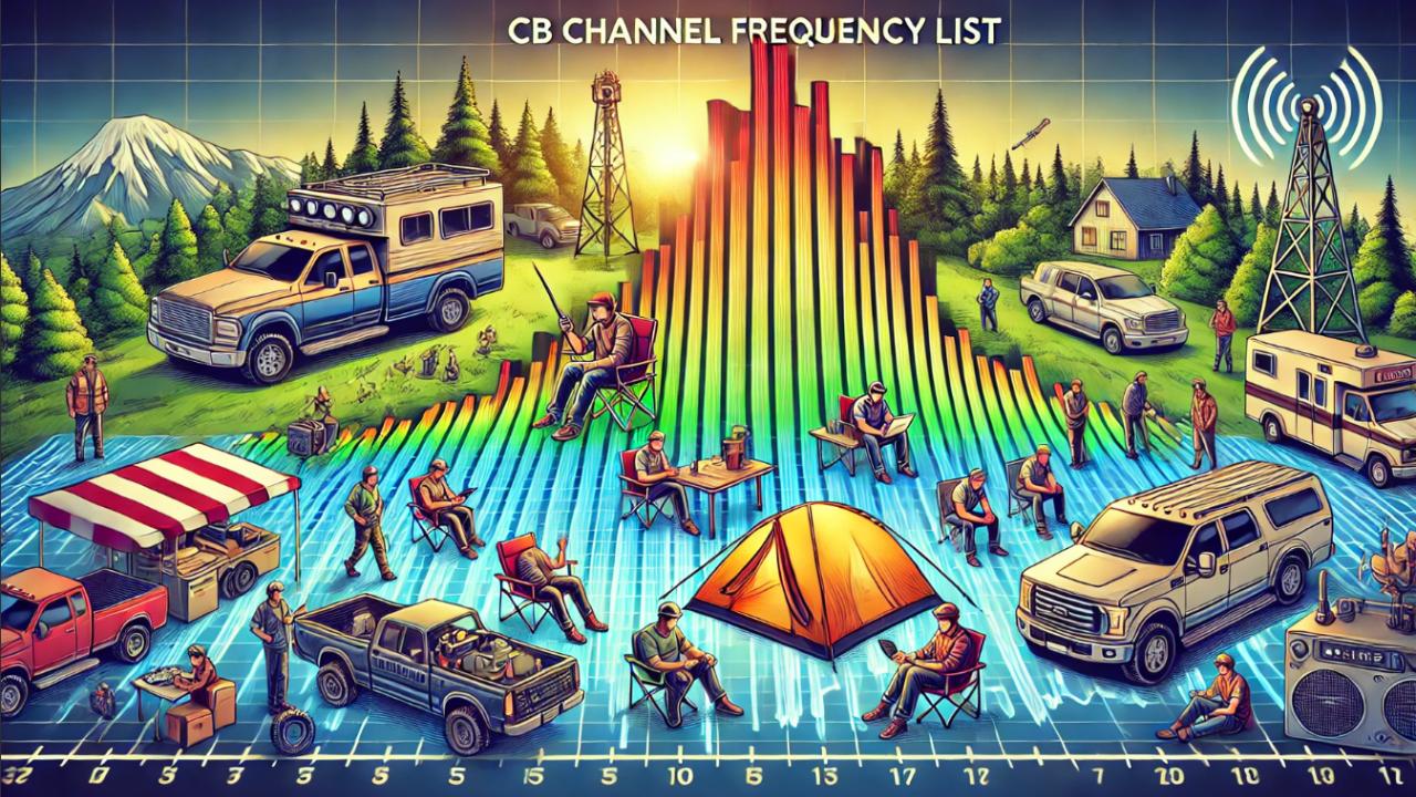 CB Channel Frequency List - OneSDR - 🛜 Technology