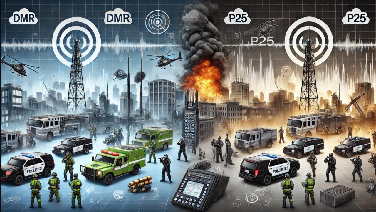 DMR vs P25 - What's the Difference? - OneSDR - 🛜 Technology