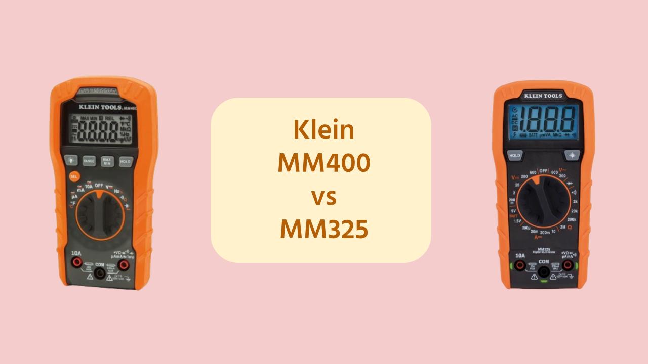Klein MM400 vs MM325 - What's the Difference? - OneSDR - 🛜 Technology