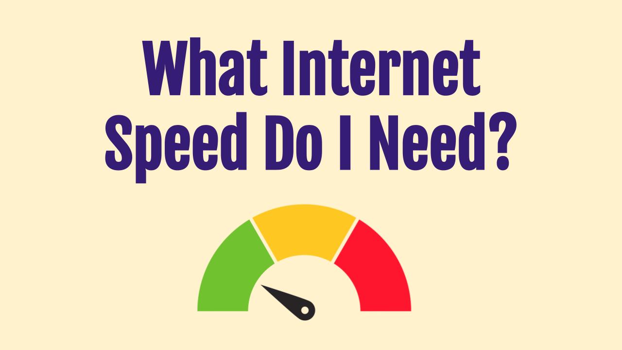 What Internet Speed Do I Need To Work From Home? - OneSDR - 🛜 Technology