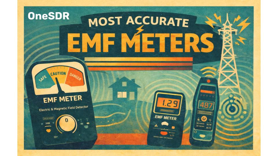 4 Most Accurate EMF Meters in 2026 - OneSDR - 🛜 Technology
