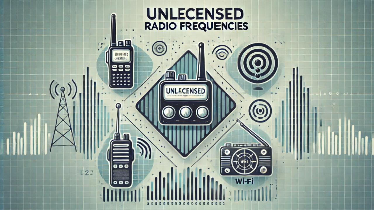 Unlicensed Radio Frequencies: A Guide - OneSDR - 🛜 Technology