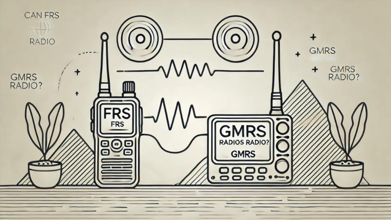 Can FRS Radios Talk to GMRS Radios? - OneSDR - 🛜 Technology