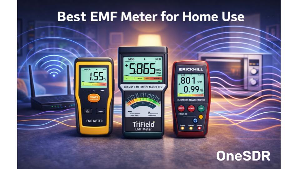 Best EMF Meter for Home Use [2026] - OneSDR - 🛜 Technology