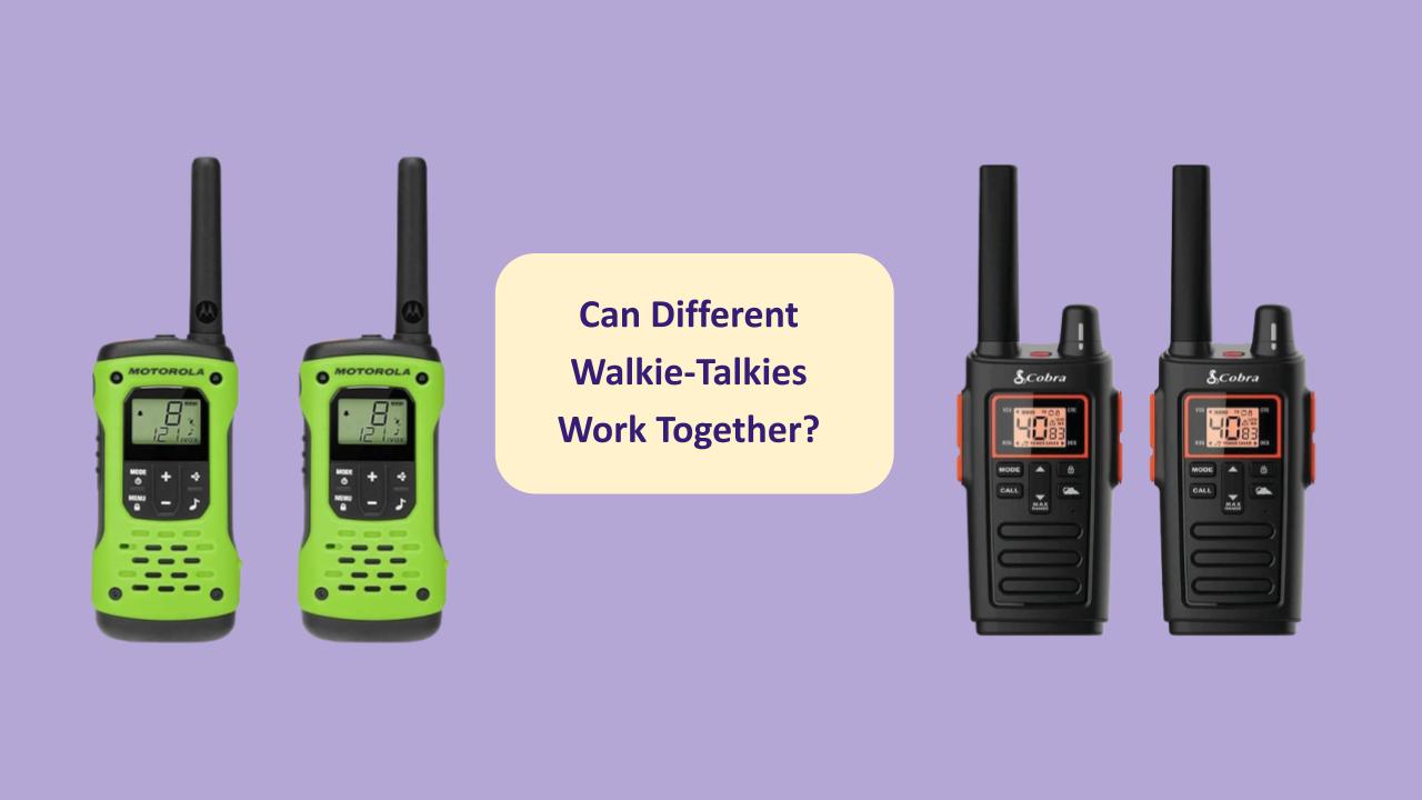 Can Different Walkie-Talkies Work Together? - OneSDR - 🛜 Technology