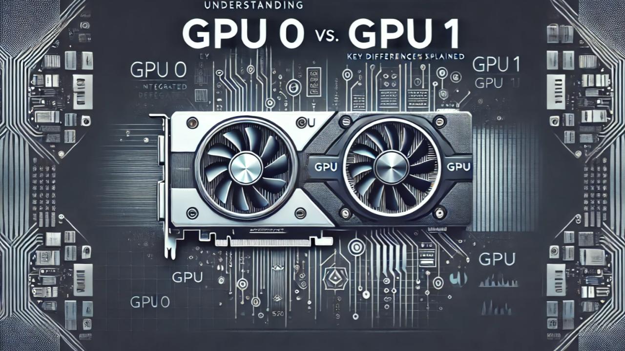 GPU 0 and GPU 1: What Do They Mean, and Should You Switch? - OneSDR ...