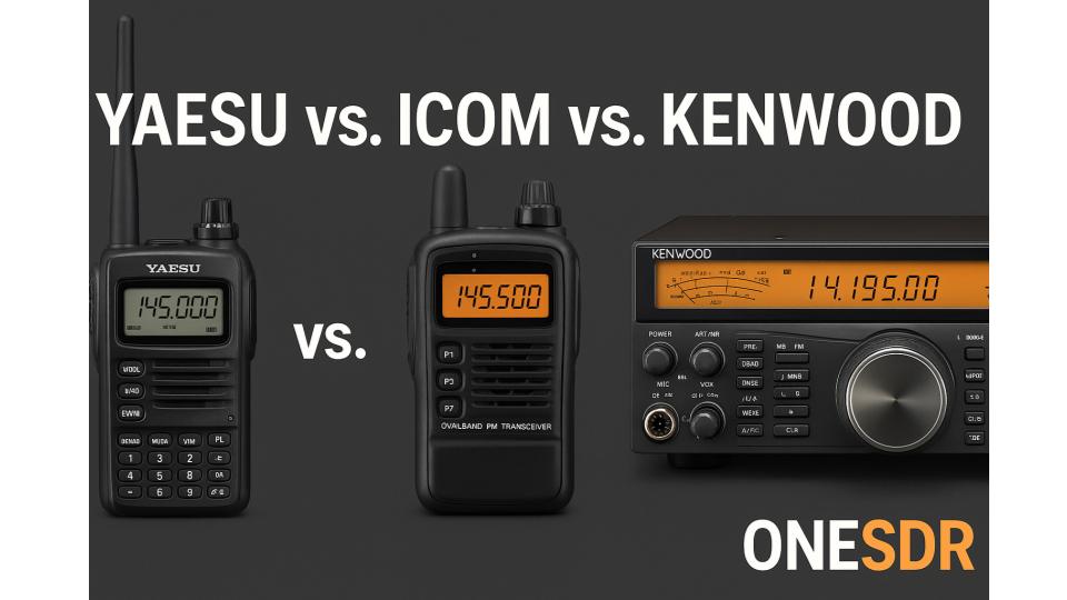 Yaesu vs. Icom vs. Kenwood: Which Brand is Best for You? [2025 ...