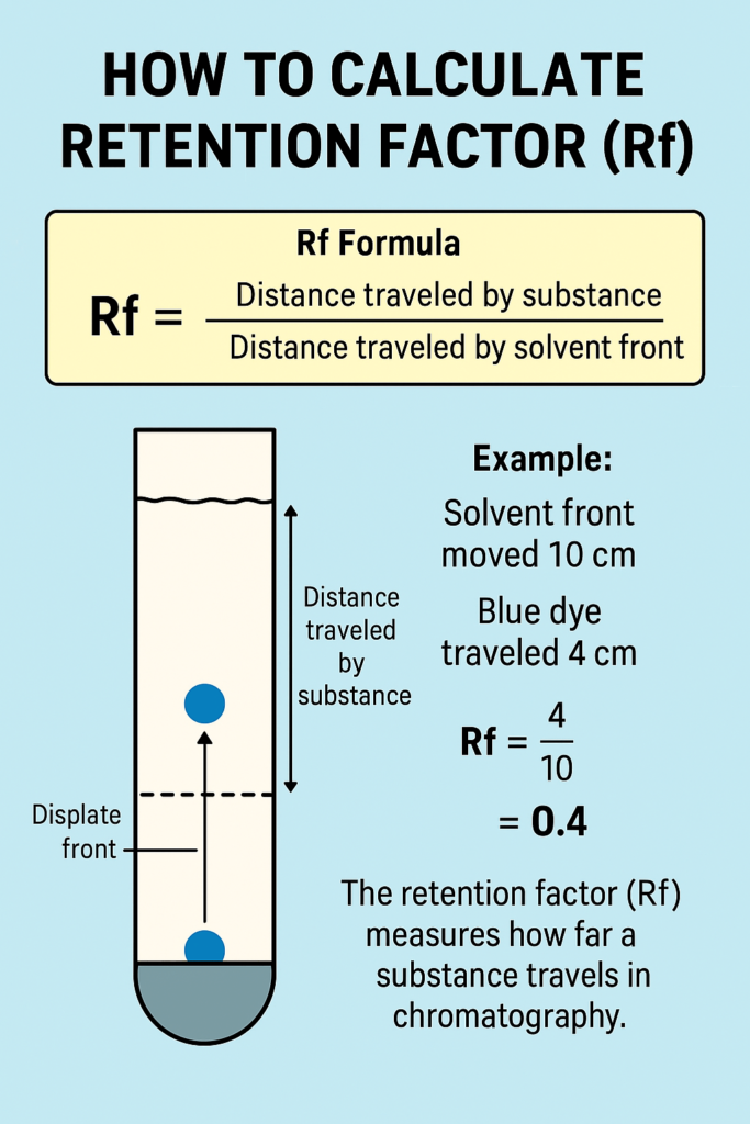 How to Calculate Rf Value in Chromatography - Simple Guide - OneSDR - 🛜 Technology