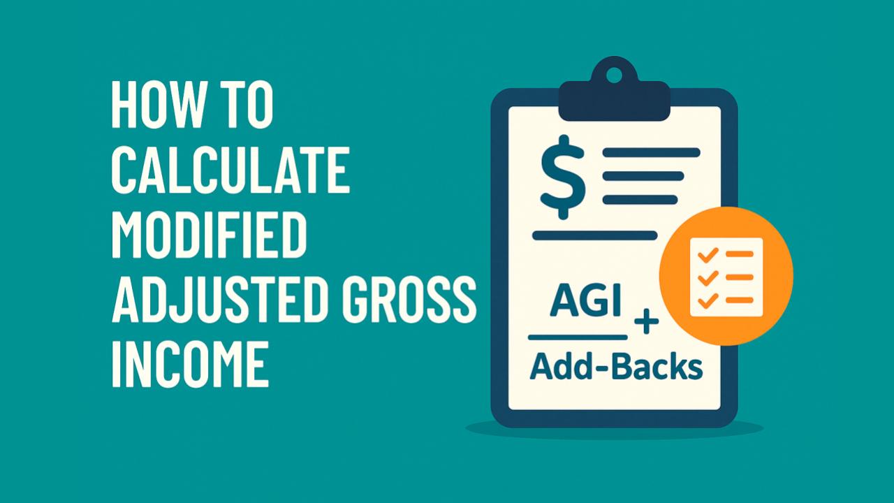 How to Calculate Modified Adjusted Gross Income (MAGI) - OneSDR ...