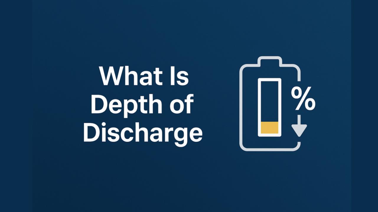 What is Depth of Discharge (DoD)? A Simple Guide to Battery Health ...