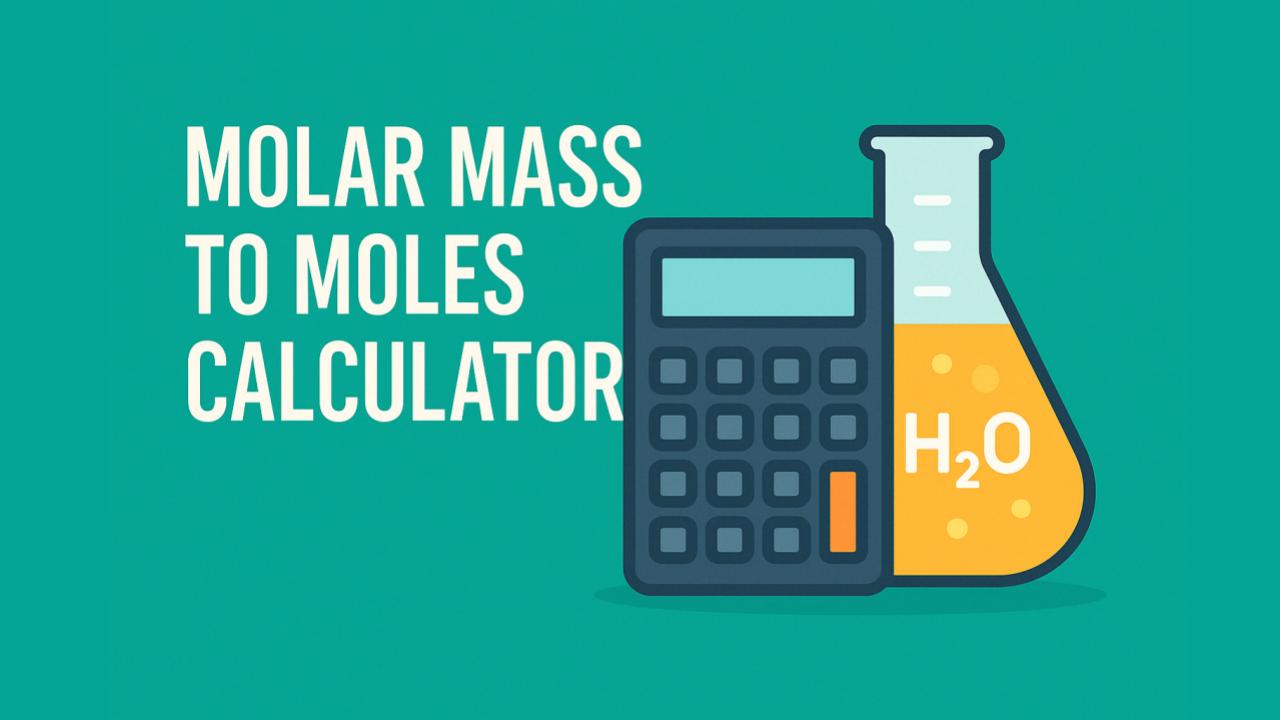 Molar Mass to Moles Calculator: Easily Convert Grams to Moles - OneSDR - 🛜 Technology