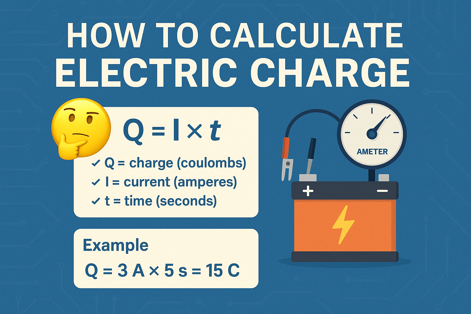 How to Calculate Electric Charge (Made Simple!) - OneSDR - 🛜 Technology