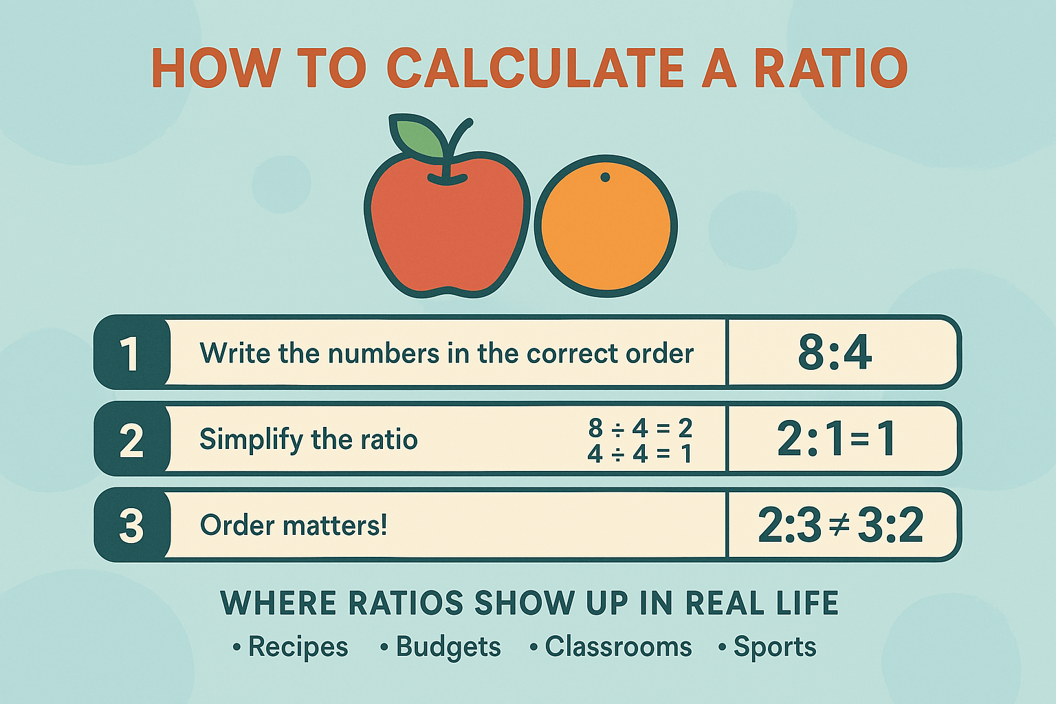 How to Calculate a Ratio (Made Simple!) - OneSDR - 🛜 Technology