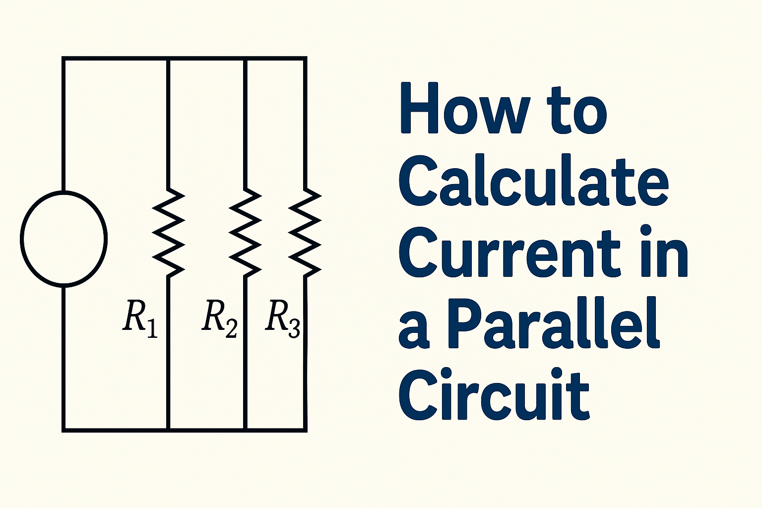How To Calculate Current In A Parallel Circuit Made Simple Onesdr 🛜 Technology