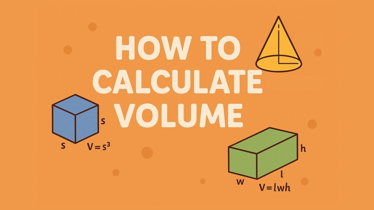 How to Calculate Volume (Made Simple!) - OneSDR - 🛜 Technology