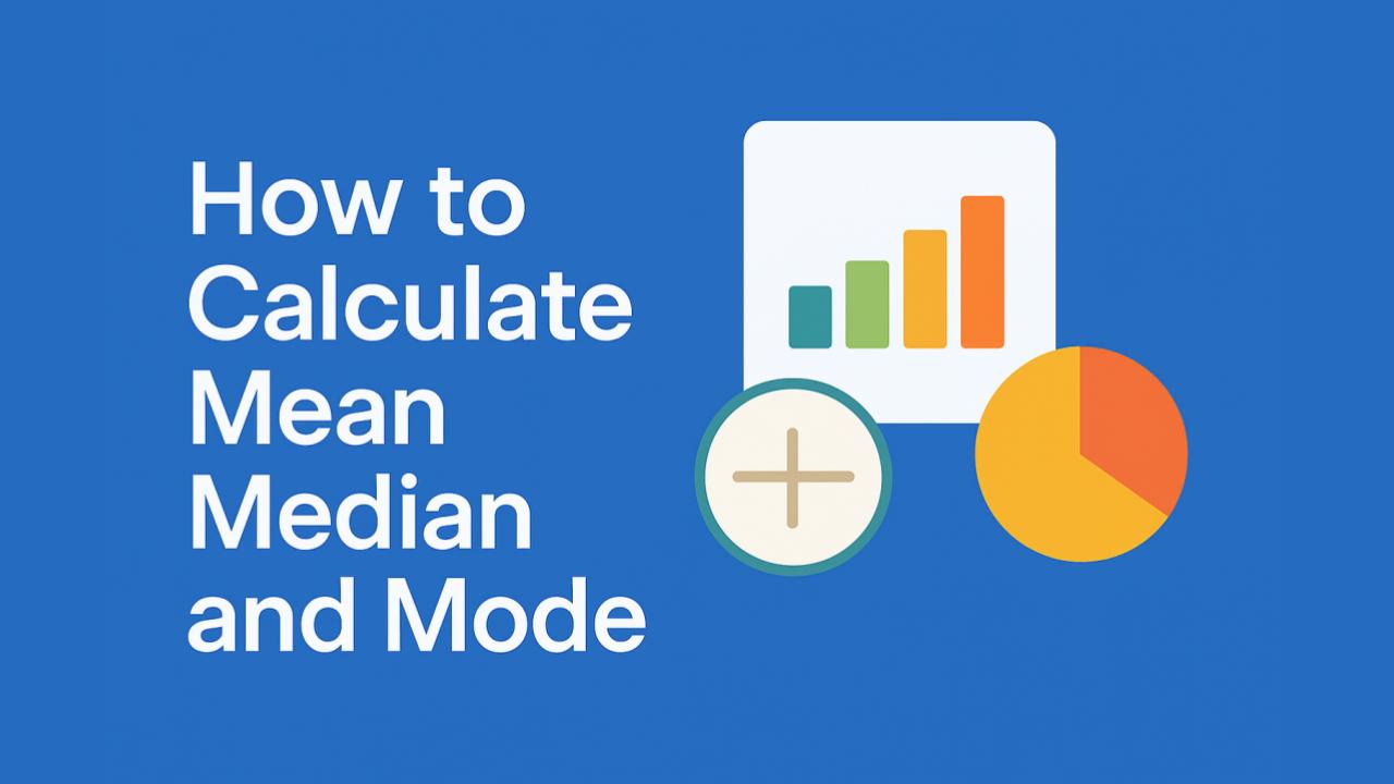 How to Calculate Mean, Median, and Mode (With a Calculator!) - OneSDR - 🛜 Technology