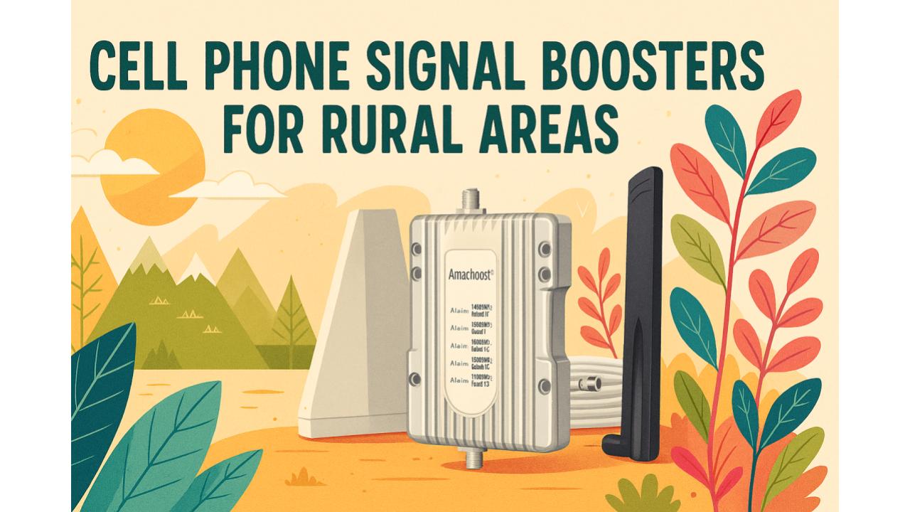 Best Cell Booster for Rural Areas in 2025 - OneSDR - 🛜 Technology