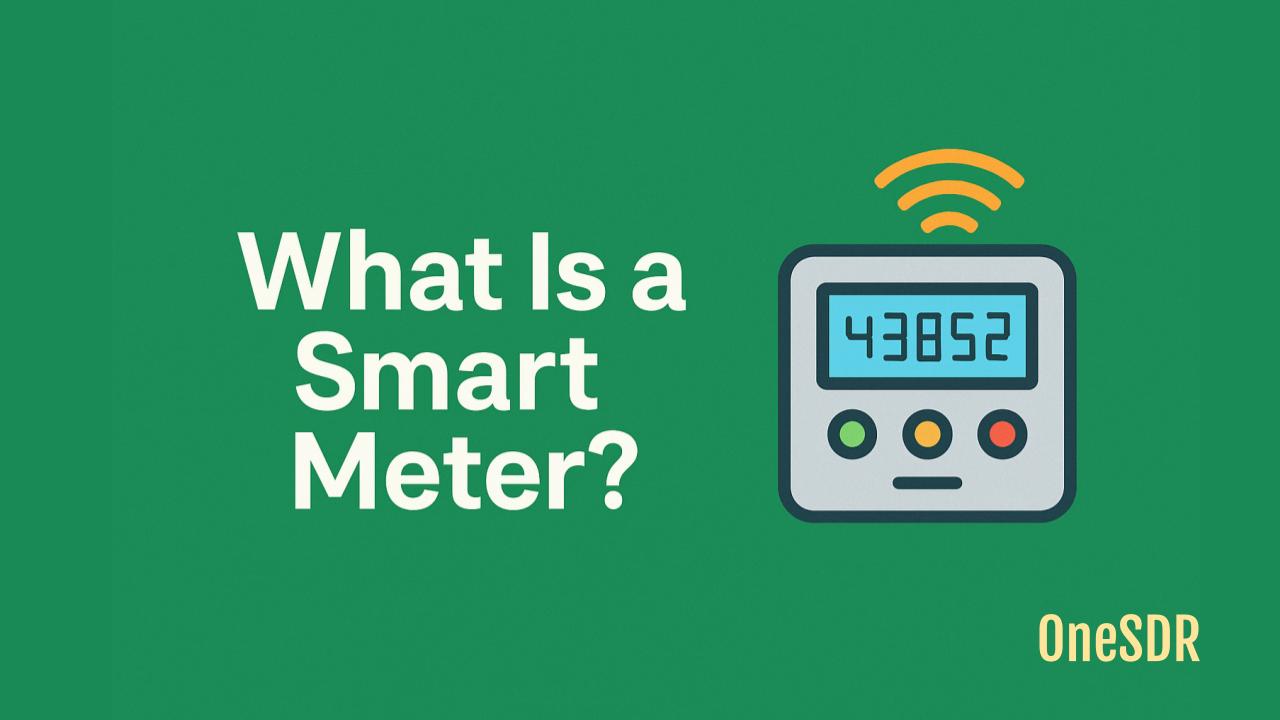 What Is a Smart Meter? Everything You Need to Know - OneSDR - 🛜 Technology