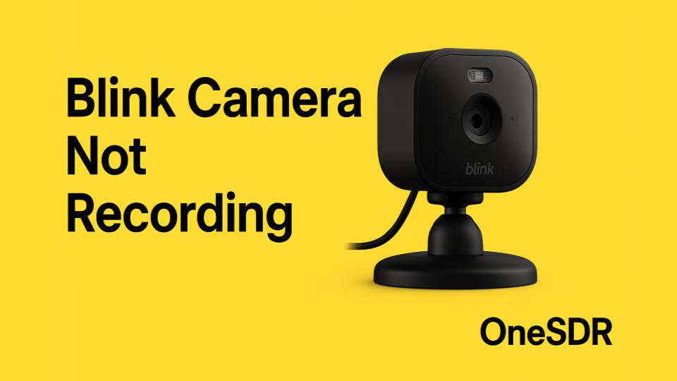Blink Camera Not Recording: Complete Troubleshooting Guide [2025 ...