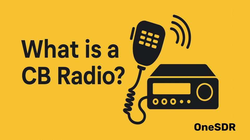 What is a CB Radio: Complete Guide to Citizens Band Radio - OneSDR ...