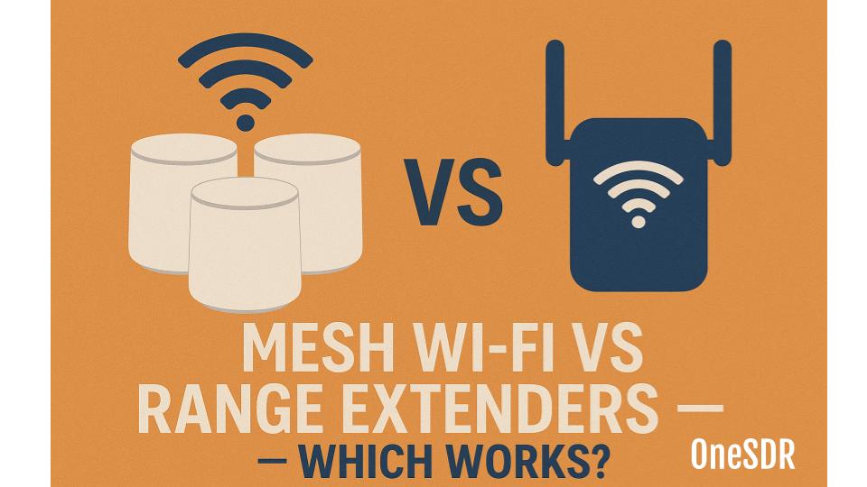 Mesh Wi-Fi vs Range Extenders: Which Actually Works Better? - OneSDR ...