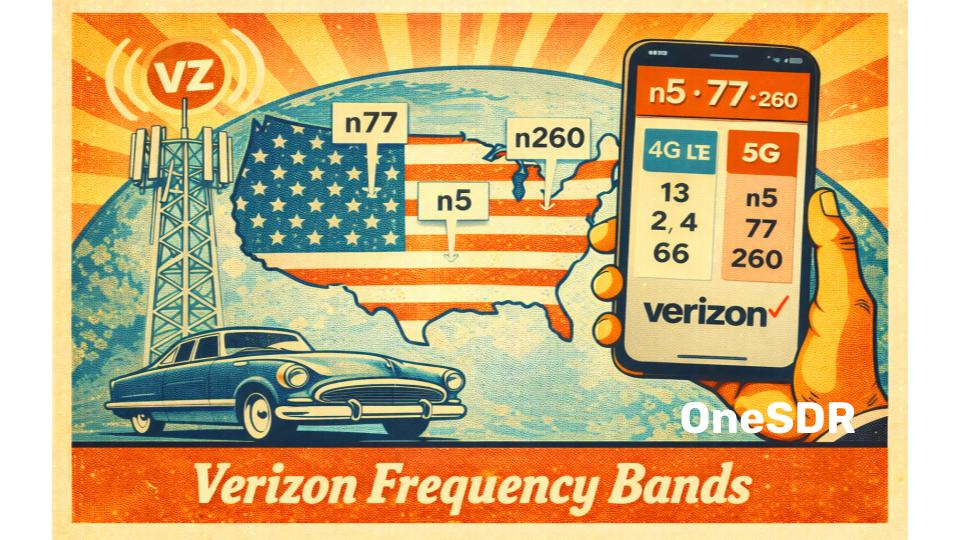 Verizon Frequency Bands: Complete Guide to 4G LTE and 5G Bands - OneSDR ...